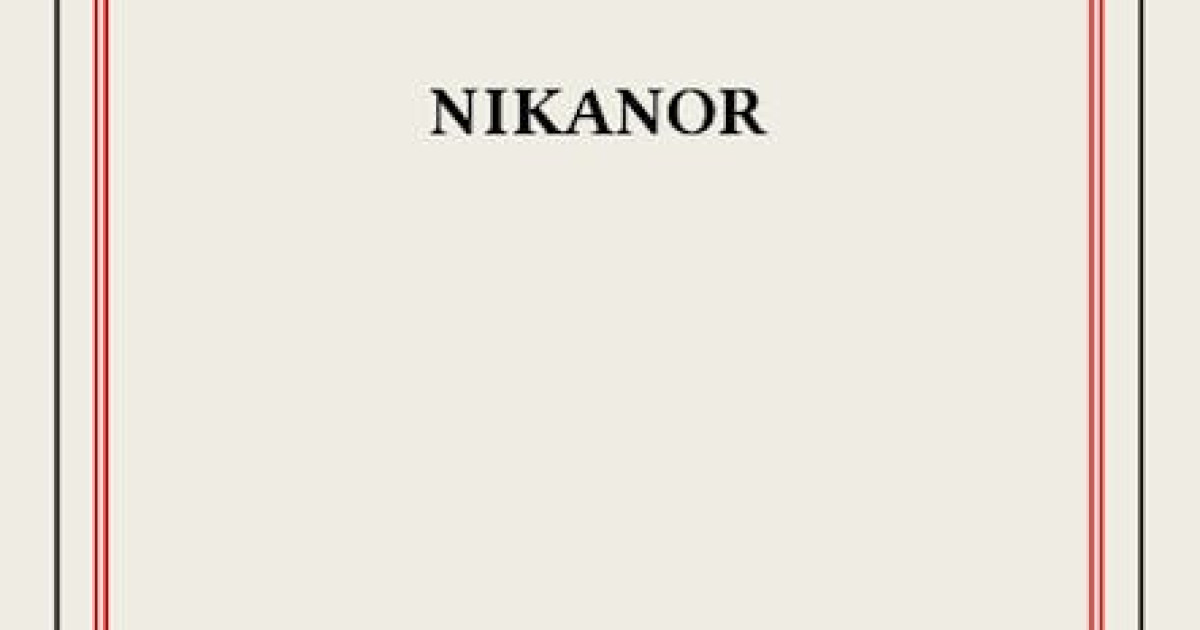 Nikanor | Culturethèque de Institut Français