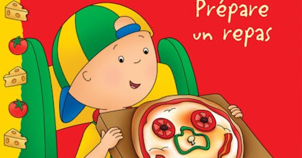 Caillou prépare un repas | Culturethèque de Institut Français
