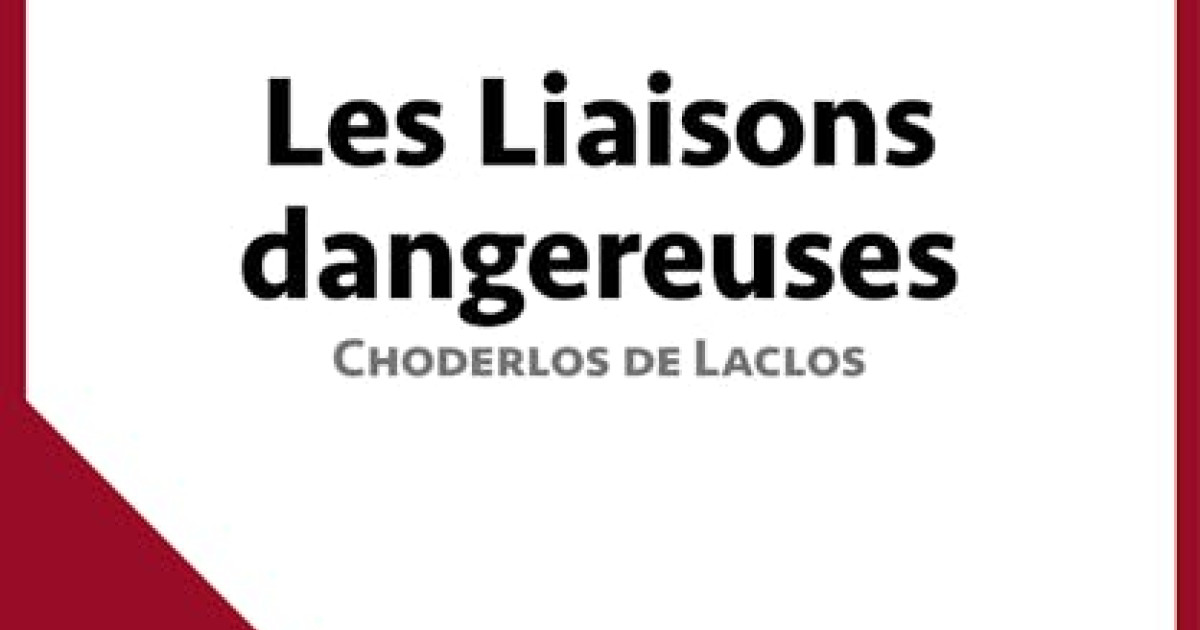 Fiche De Lecture Pdf Les Liaisons Dangereuses | Maria Schneider